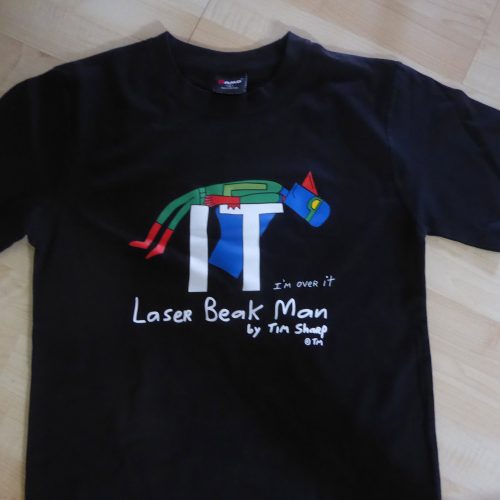Laser Beak Man by Tim Sharp. Art. T-shirts. Television. Theatre ...