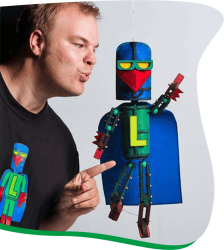 Learn about Tim, his art, his story and his achievements | Laser Beak ...
