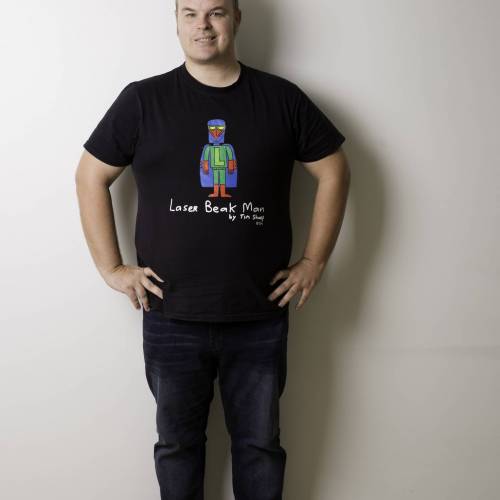 Laser Beak Man by Tim Sharp. Art. T-shirts. Television. Theatre ...