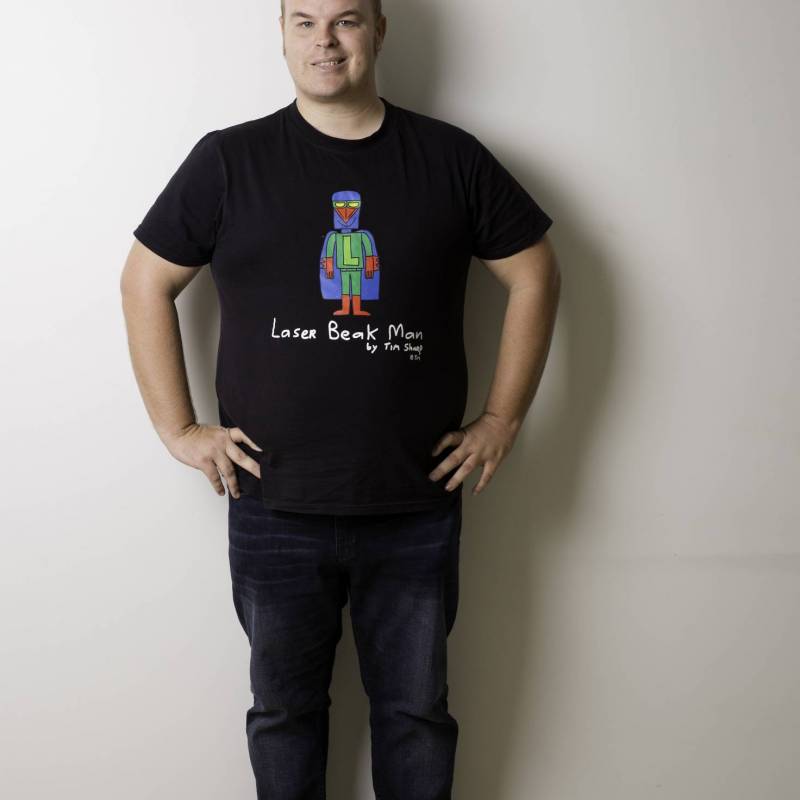 Laser Beak Man by Tim Sharp. Art. T-shirts. Television. Theatre ...