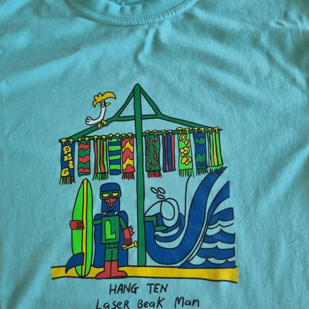 SOLD OUT | Laser Beak Man by Tim Sharp