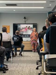 White Ribbon Day Australia December 2025 | Laser Beak Man by Tim Sharp